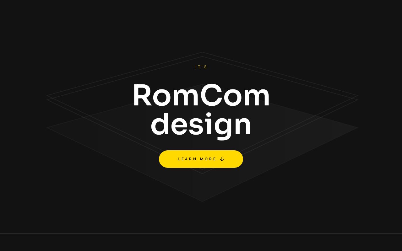 RomCom design Portfolio